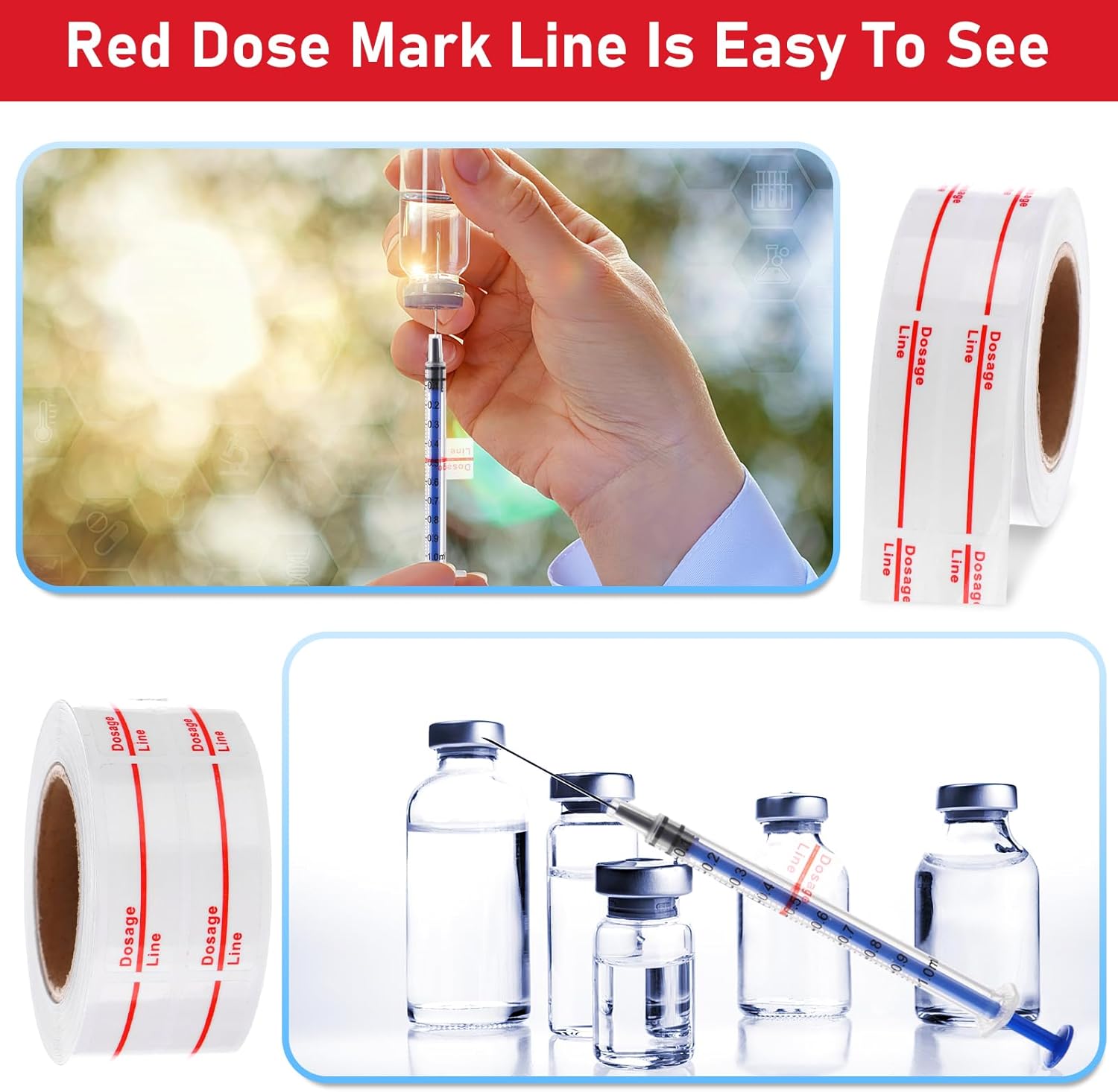 2000 Pieces Syringe Labels Syringe Line Stickers Philippines | Ubuy