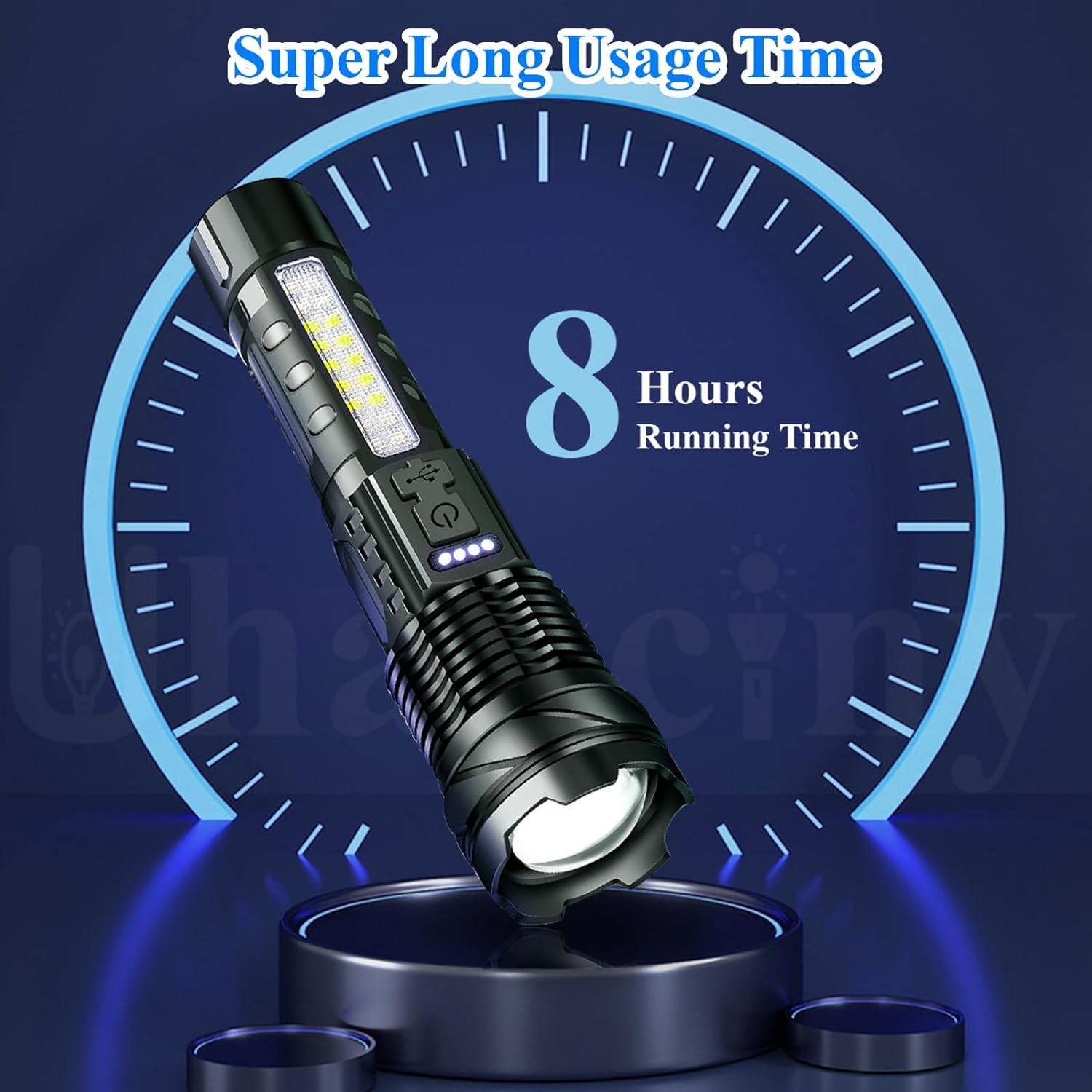 Snapklik.com : Sogidon Flashlights High Lumens Rechargeable, Super ...