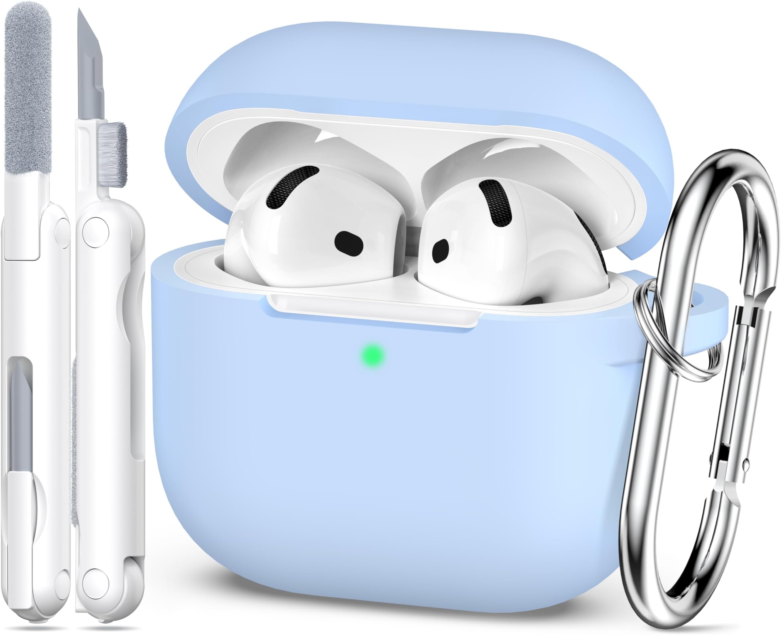 MHYALUDO for AirPods 4th Generation Case Cover 2024, Military Grade ...