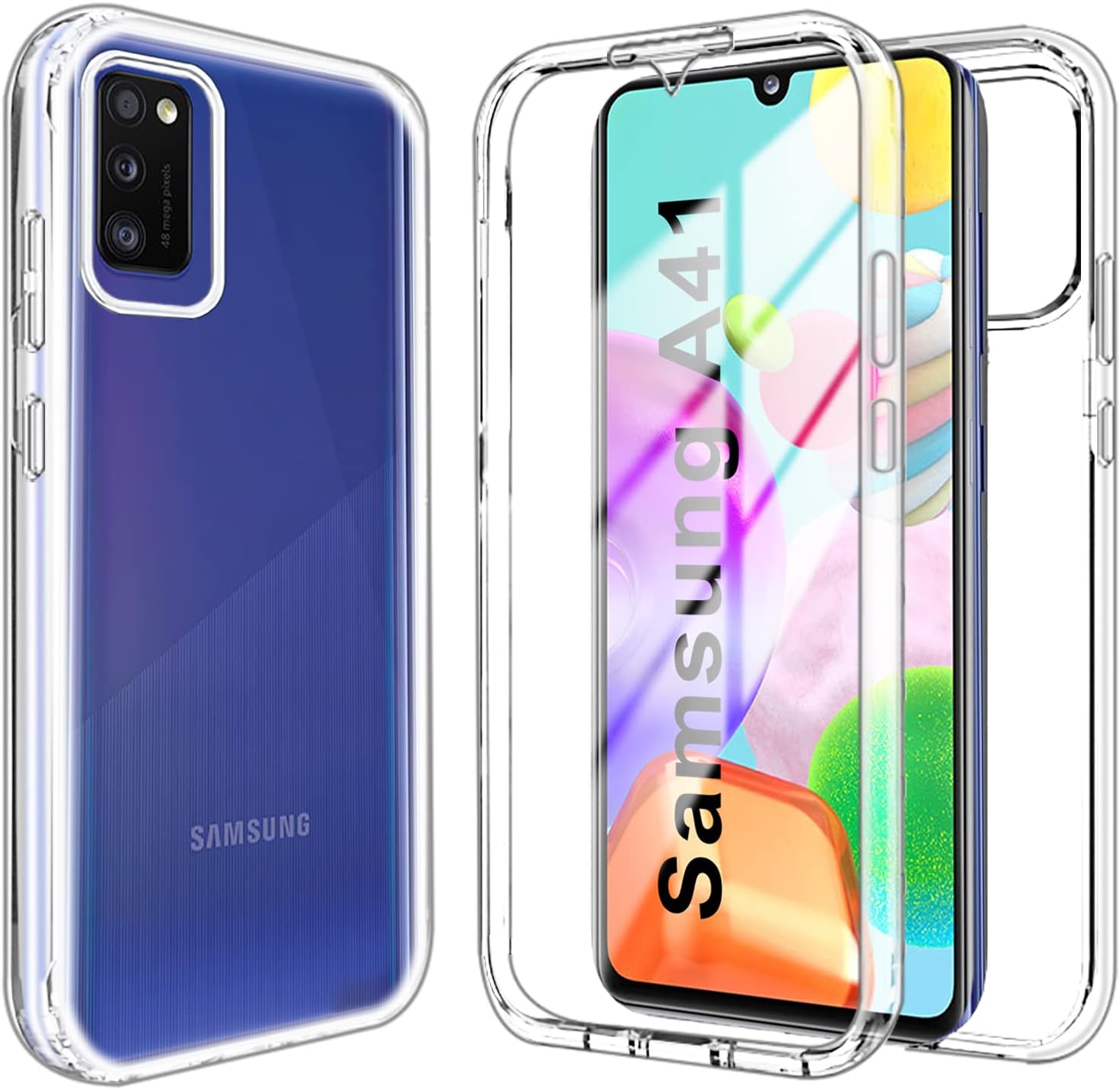Coque pour Samsung A41 Antichoc Housse pour Galaxy A41 avec Protège ...