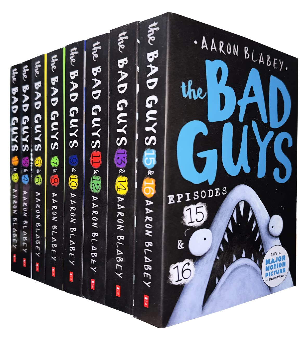 The Bad Guys Episodes 1-16 Collection 8 Books Set by Aaron Blabey ...