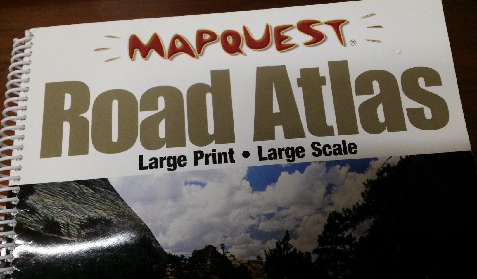 Mapquest Road Atlas Large Print Large Scale: MapQuest: 9781572626157 ...