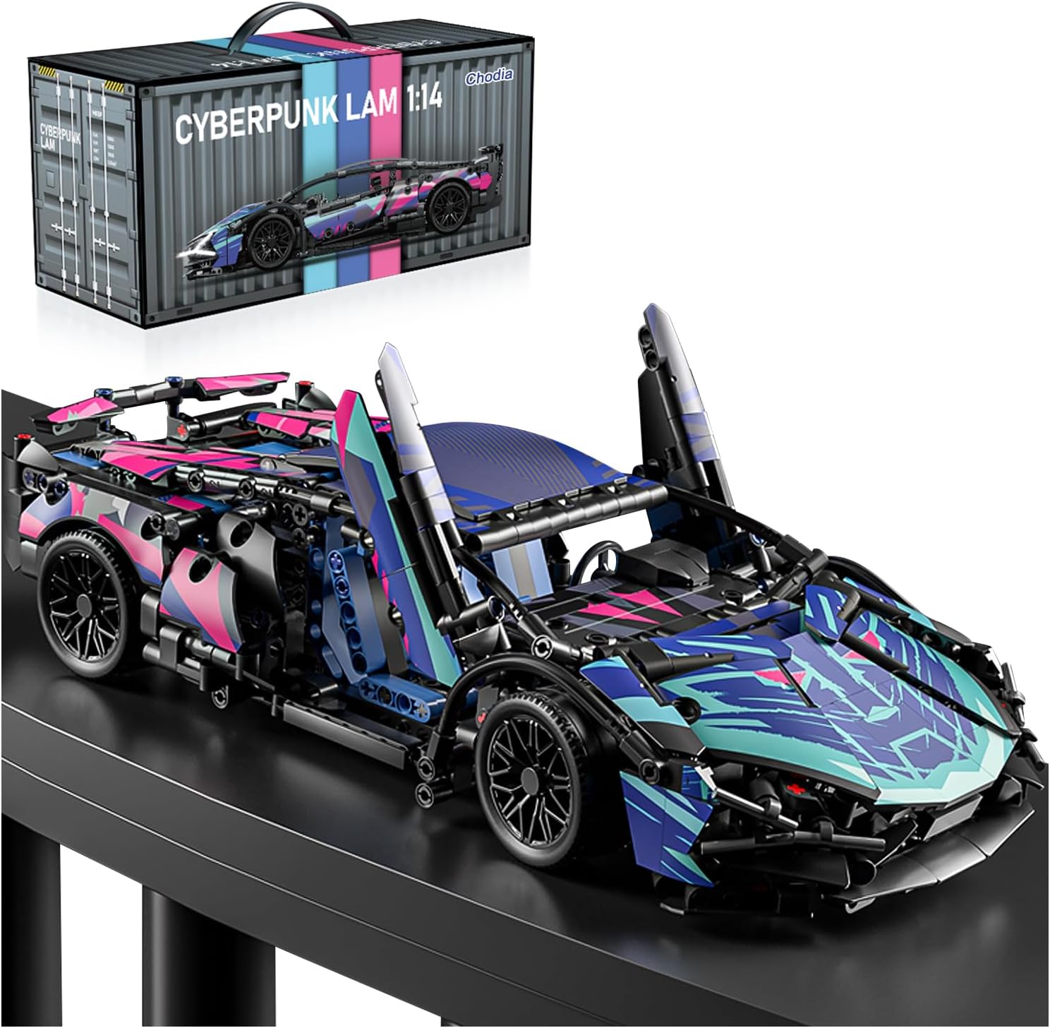 Amazon.com: Chodia Sport Race Car Building Block Sets for Adults Boys ...