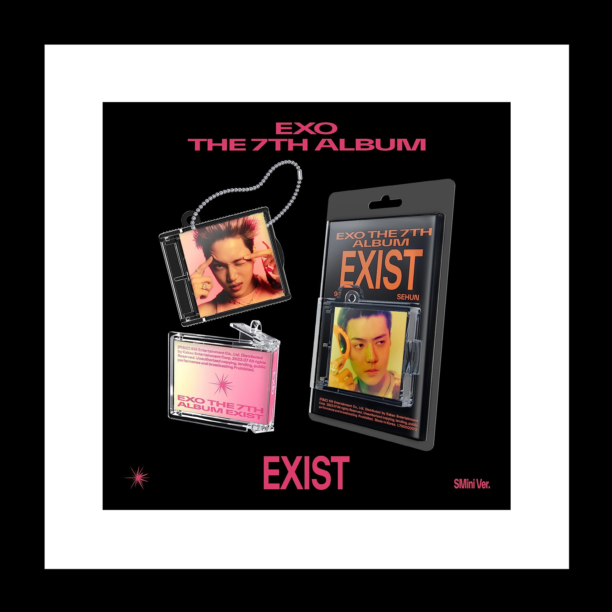 Amazon.com: EXO EXIST 7th Album Contents+POB+Photocard+Tracking Sealed ...