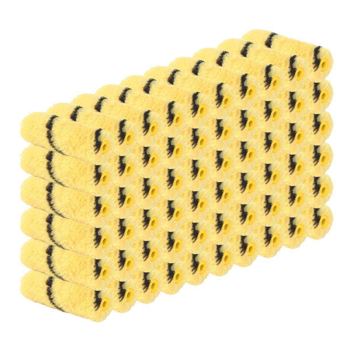 Amazon.com: 60 Piece 4 Inch Paint Rollers Mini Rollers Professional ...