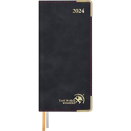 Amazon.com : POPRUN 2 Year Pocket Calendar 2024-2025 Monthly Notebook ...