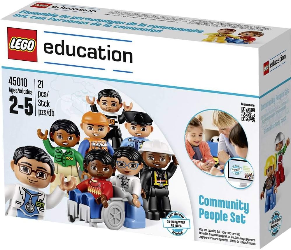 Amazon.com: LEGO Education 6100409 Community People Set : Toys & Games