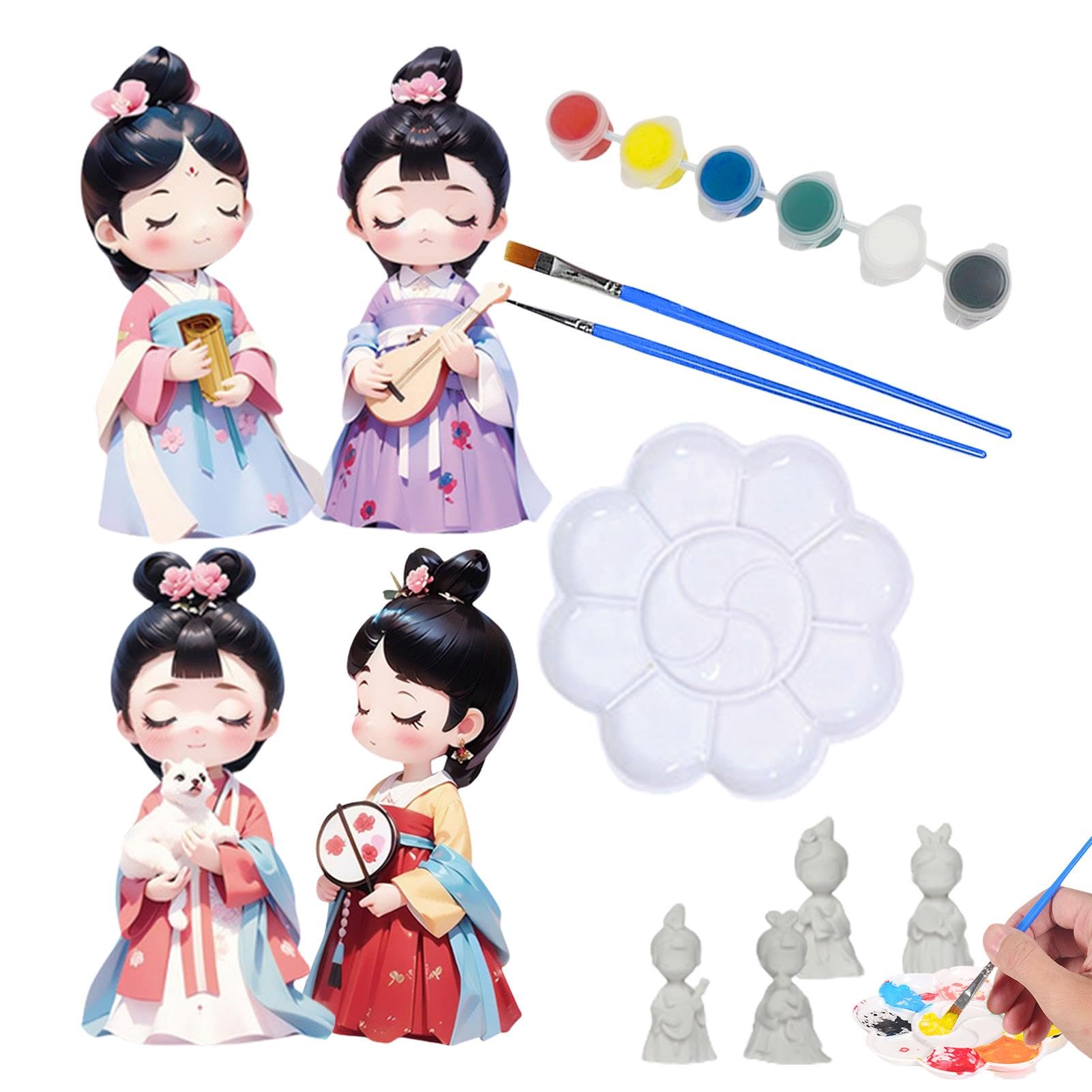 Plaster Painting Kit - Paint Your Own Statues - Arts and Crafts ...