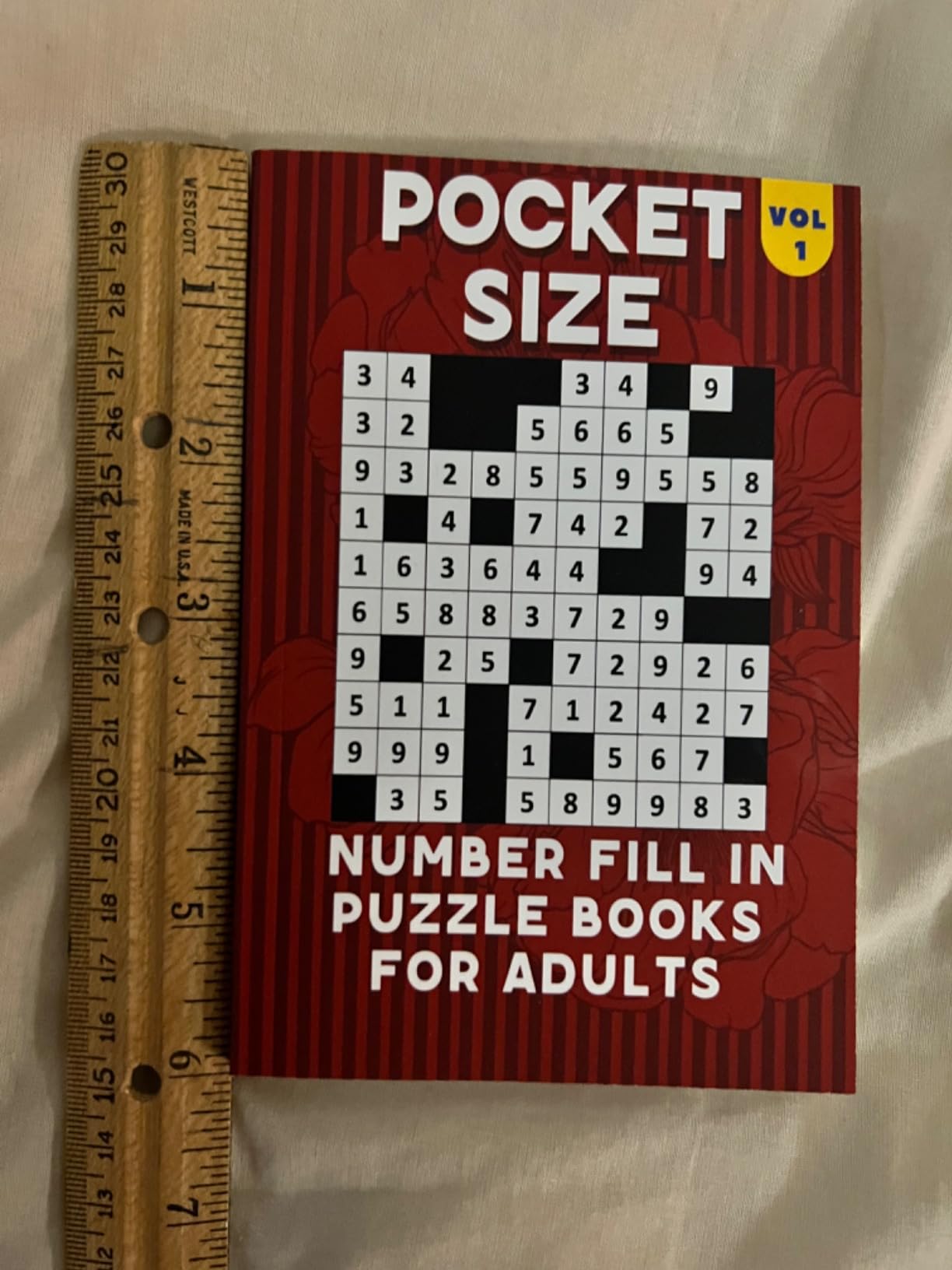 Amazon.com: Pocket Size Number Fill In Puzzle Books for Adults: 4x6 ...