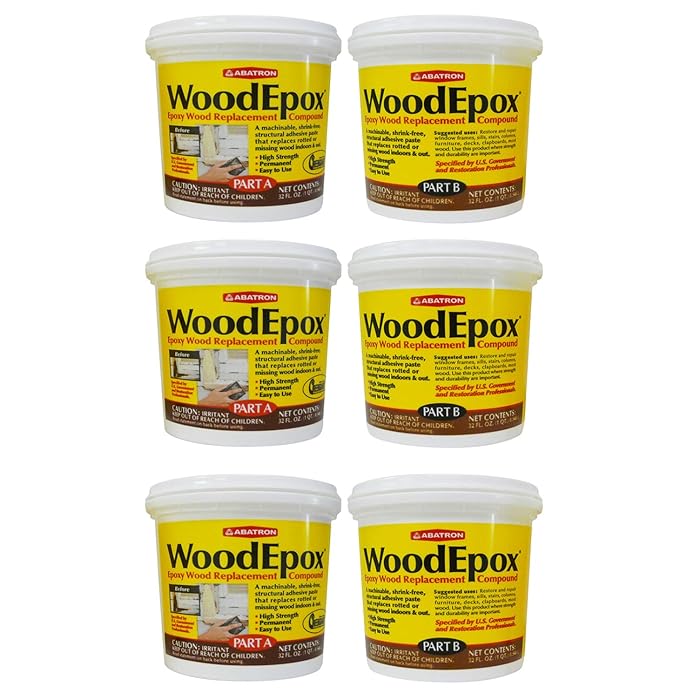 Buy Abatron WoodEpox 2 Quart Kit 2 Part Structural Epoxy Wood ...