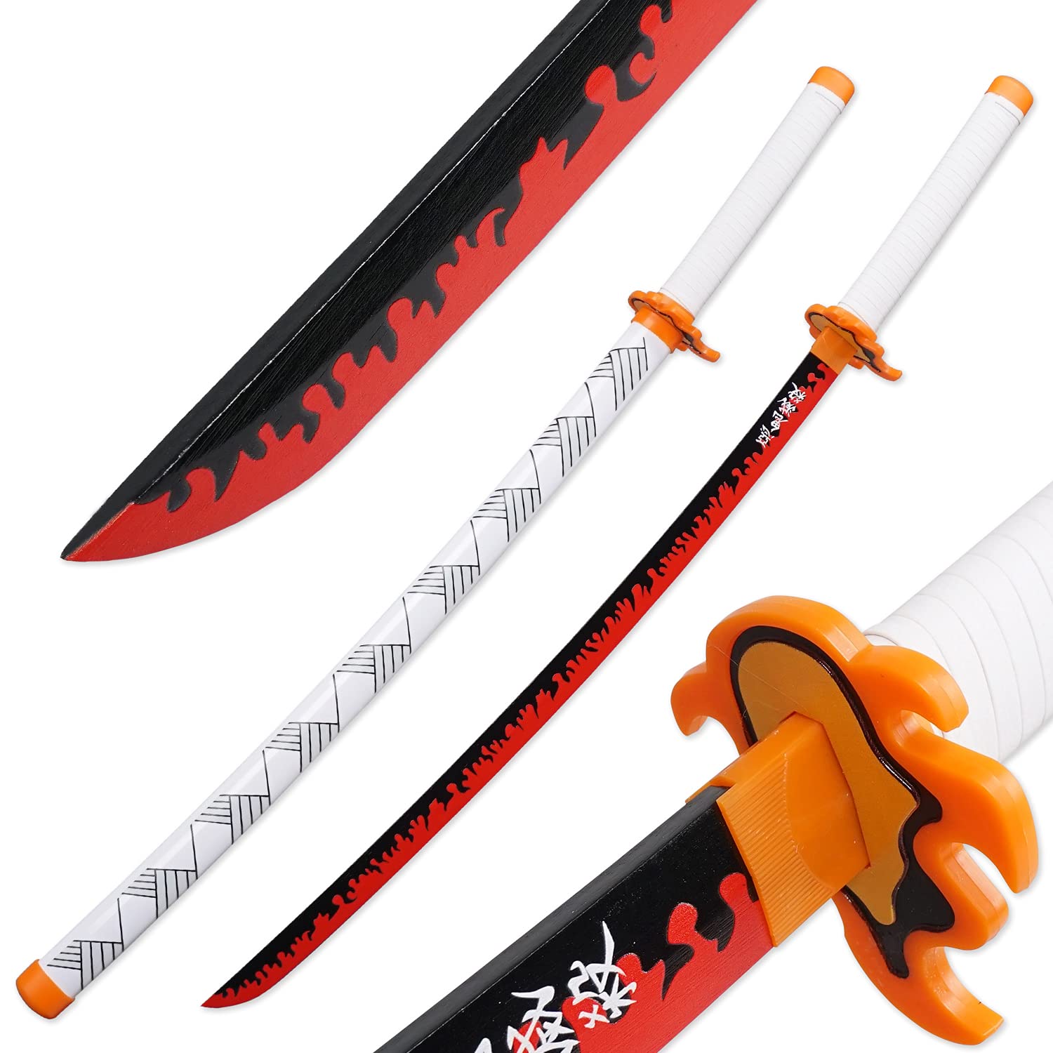 Buy Zisu Demon Slayer Sword, About 41 inches, Hashira Pillars ...