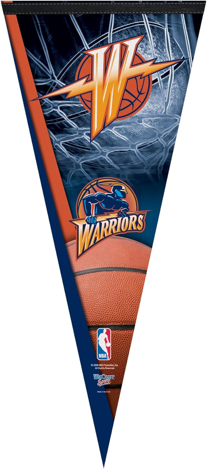 Amazon.com : NBA Golden State Warriors Premium Quality Pennant 17-by-40 ...
