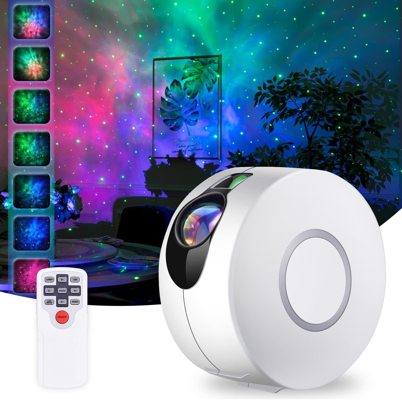 Amazon.com: HEI LIANG Star Projector, LED Nebula Cloud, Galaxy ...