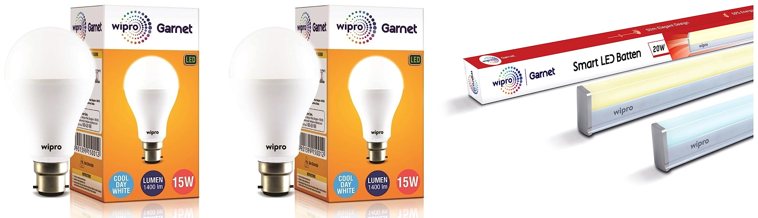 Buy wipro Next 20W Smart LED Batten (Compatible with Amazon Alexa ...