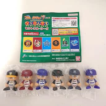 Amazon.co.jp: Pawapuro-kun Narabun Central League Complete Set of 6 ...