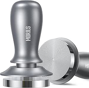 MORILS Espresso Tamper 58mm, Premium Barista Coffee Tamper with ...