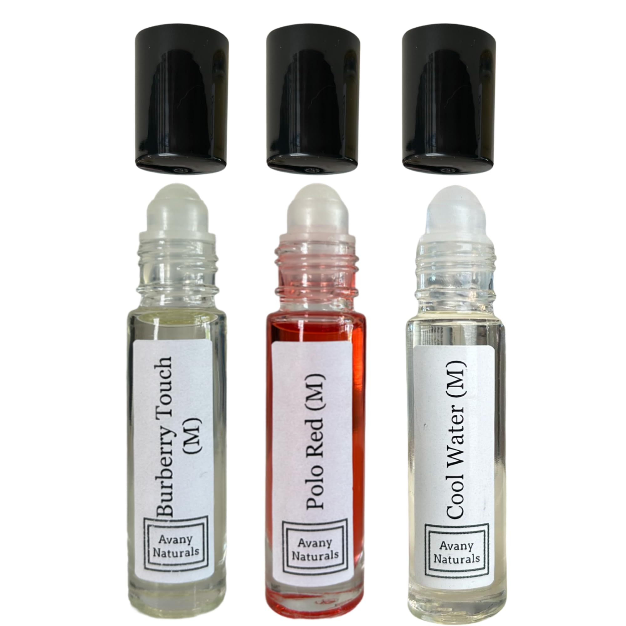 Amazon.com : Avany Naturals Fragrance Sample Set For Men - Mens Roll On ...