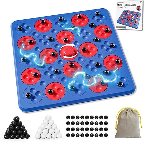 Amazon.com: Magnet Game, Magnetic Game Chess, Board Games for Kids 6-8 ...