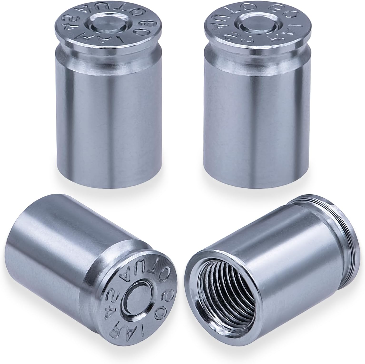 Amazon.com: Real .40 Caliber Casing Valve Stem Tire Cap - Once-Fired ...