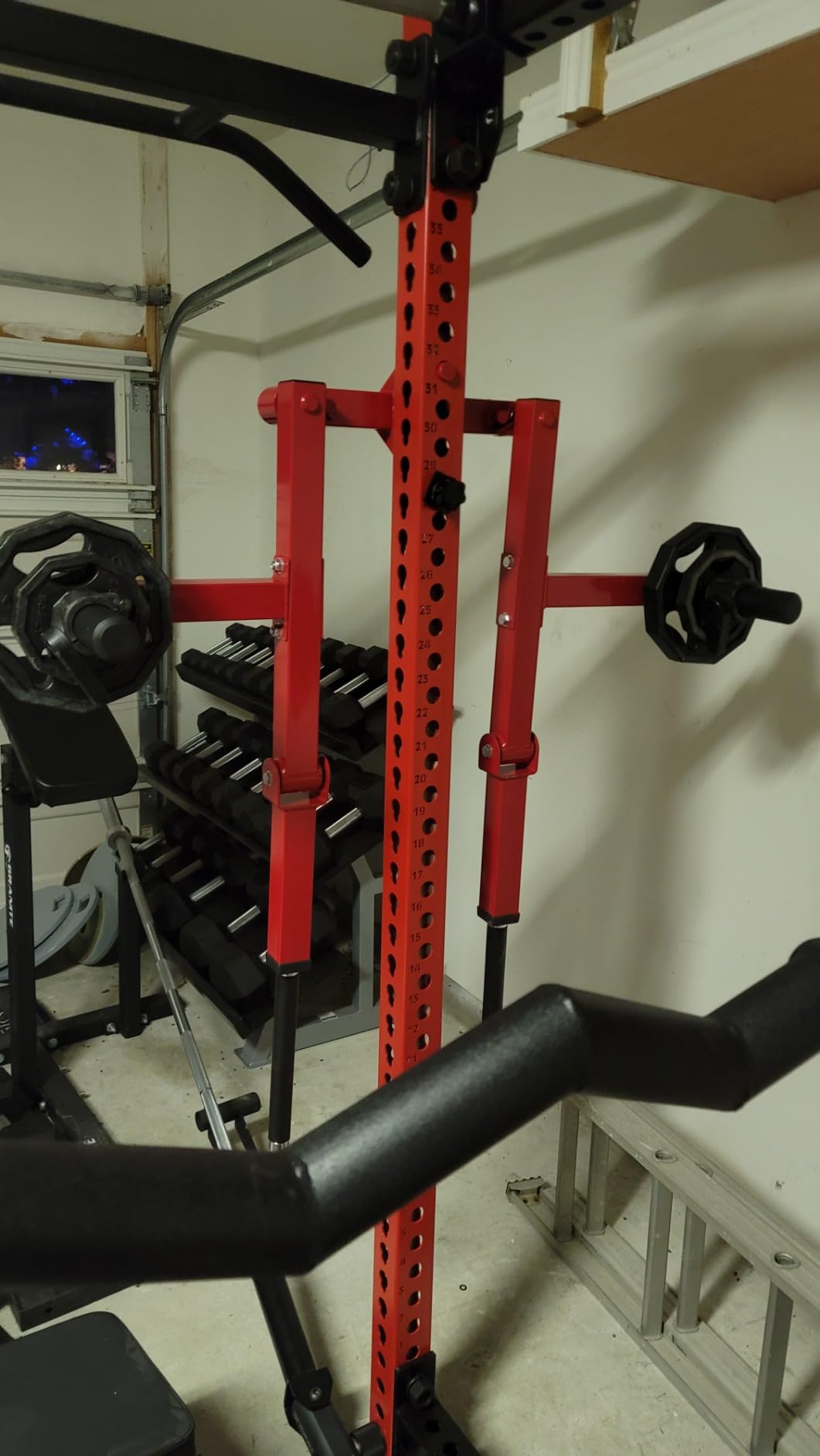 Amazon.com : ER KANG Power Rack Lateral Raise Attachment, Standing ...