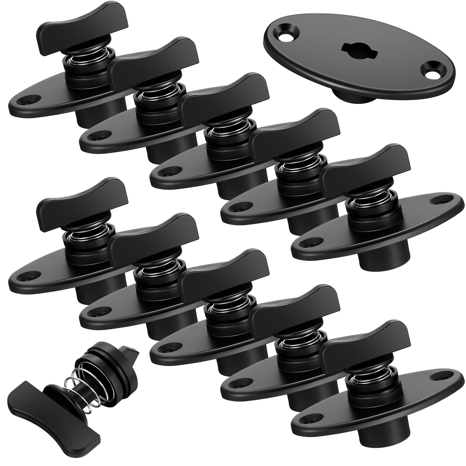 Snapklik.com : 10 Set Boat Windshield Fasteners Marine Windshield ...