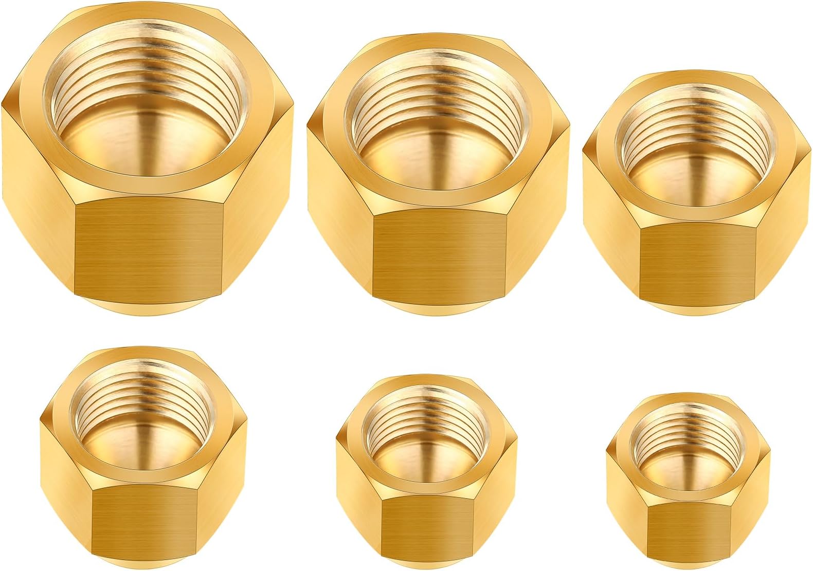 LASCO 17-4057 5/8-Inch Brass Flare Cap - Pipe Fittings - Amazon.com