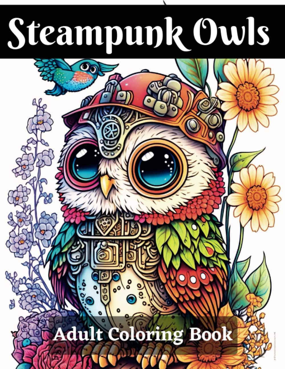Amazon.com: Steampunk Owls : Adult Coloring Book: For Lovers Of Fairies ...