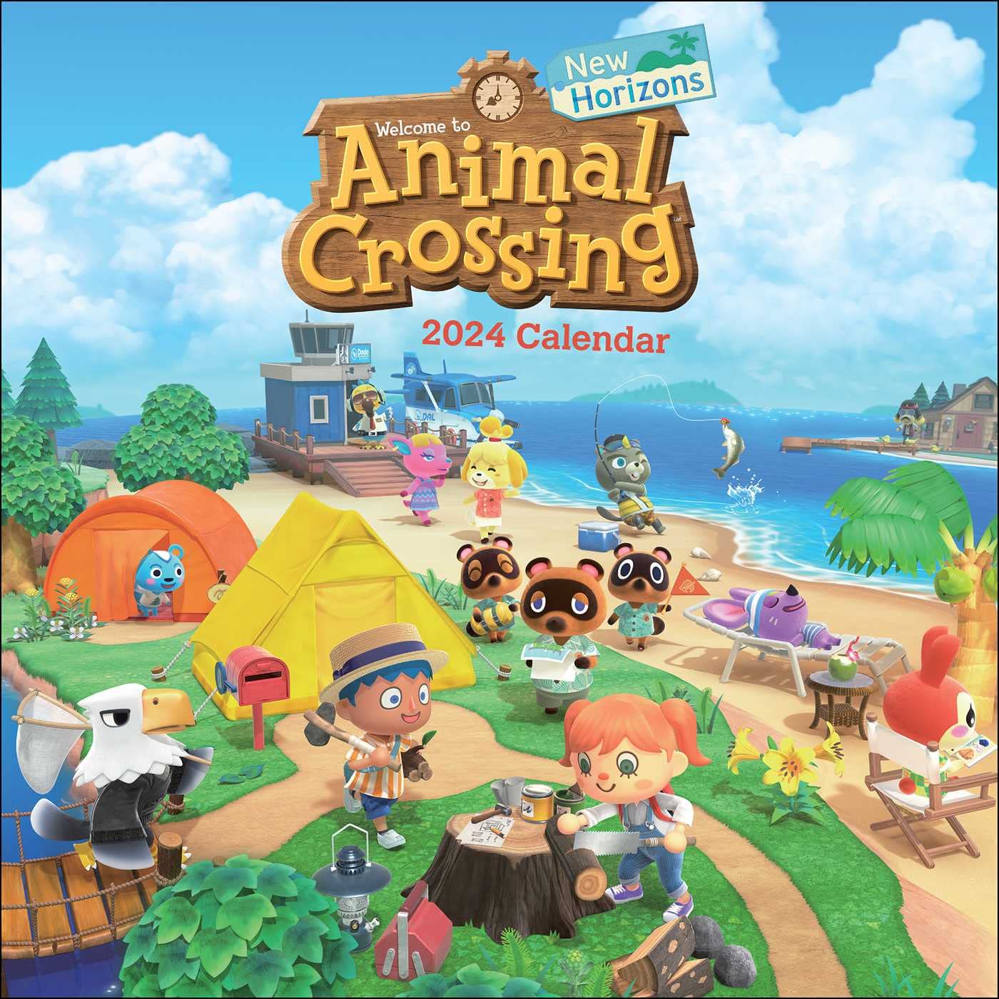Animal Crossing: New Horizons 2024 Wall Calendar | Amazon.com.br