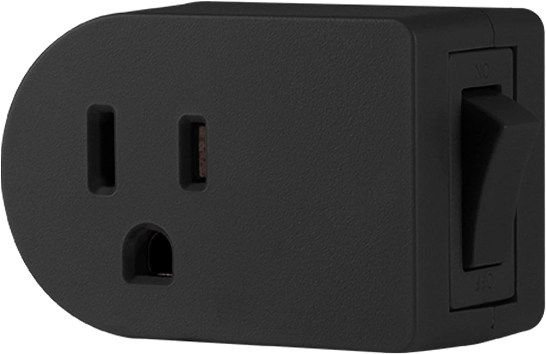GE Grounded Power Switch, Outlet Extender, 3-Prong, Easy to Install ...