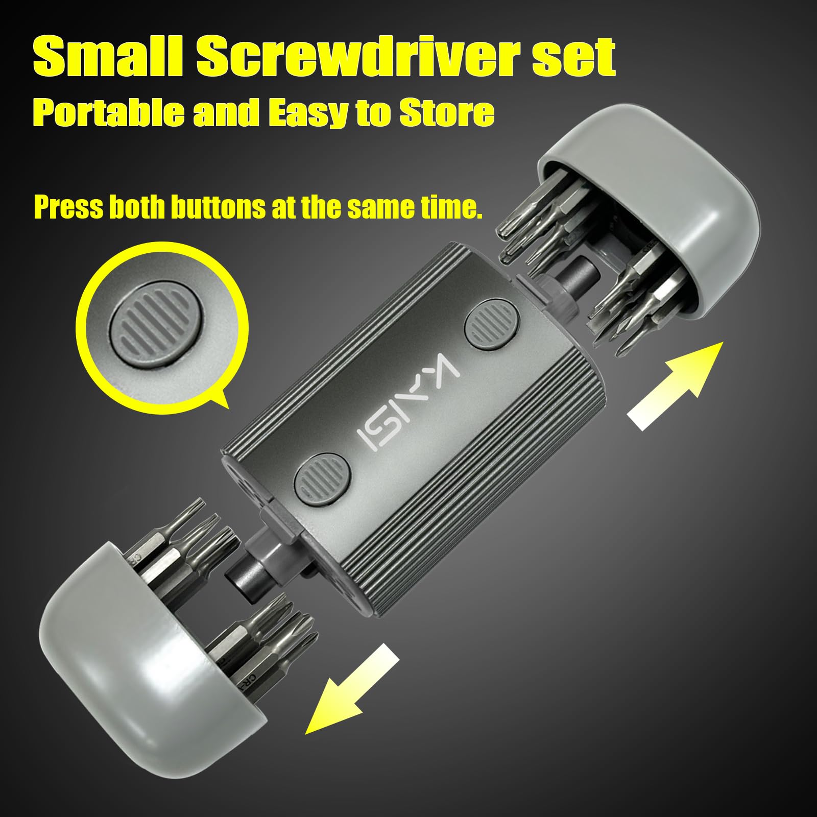 Snapklik.com : Precision Torx Screwdriver Set 28 In 1,Mini Flathead And ...
