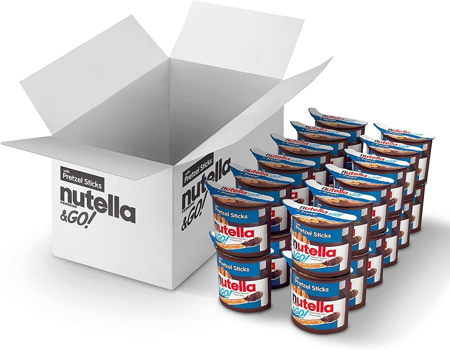 Amazon.com : Nutella B-ready 6 bar multipack 132 g (Pack of 2 ...