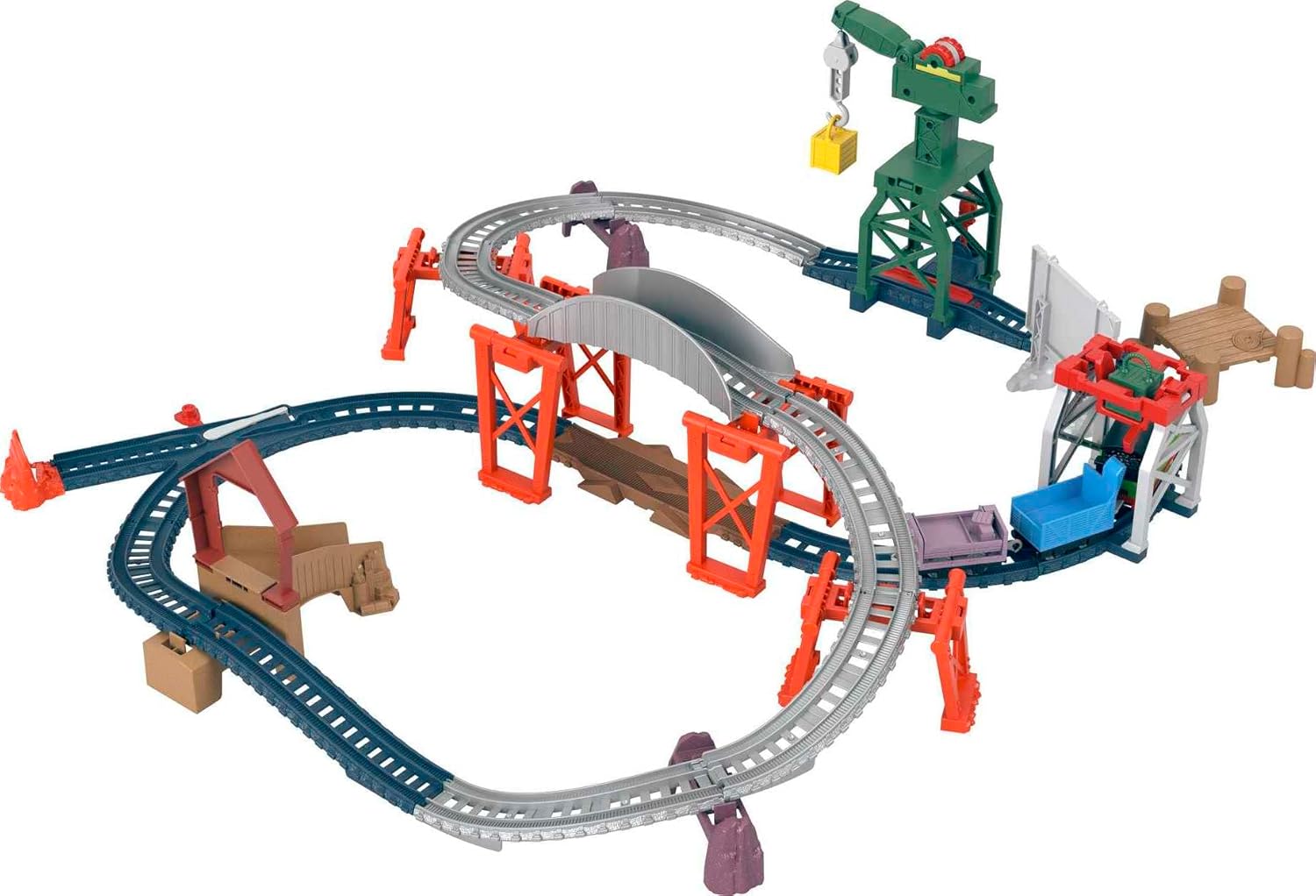 Thomas & Friends Percy's Cargo Adventure Playset : Amazon.co.uk: Toys ...
