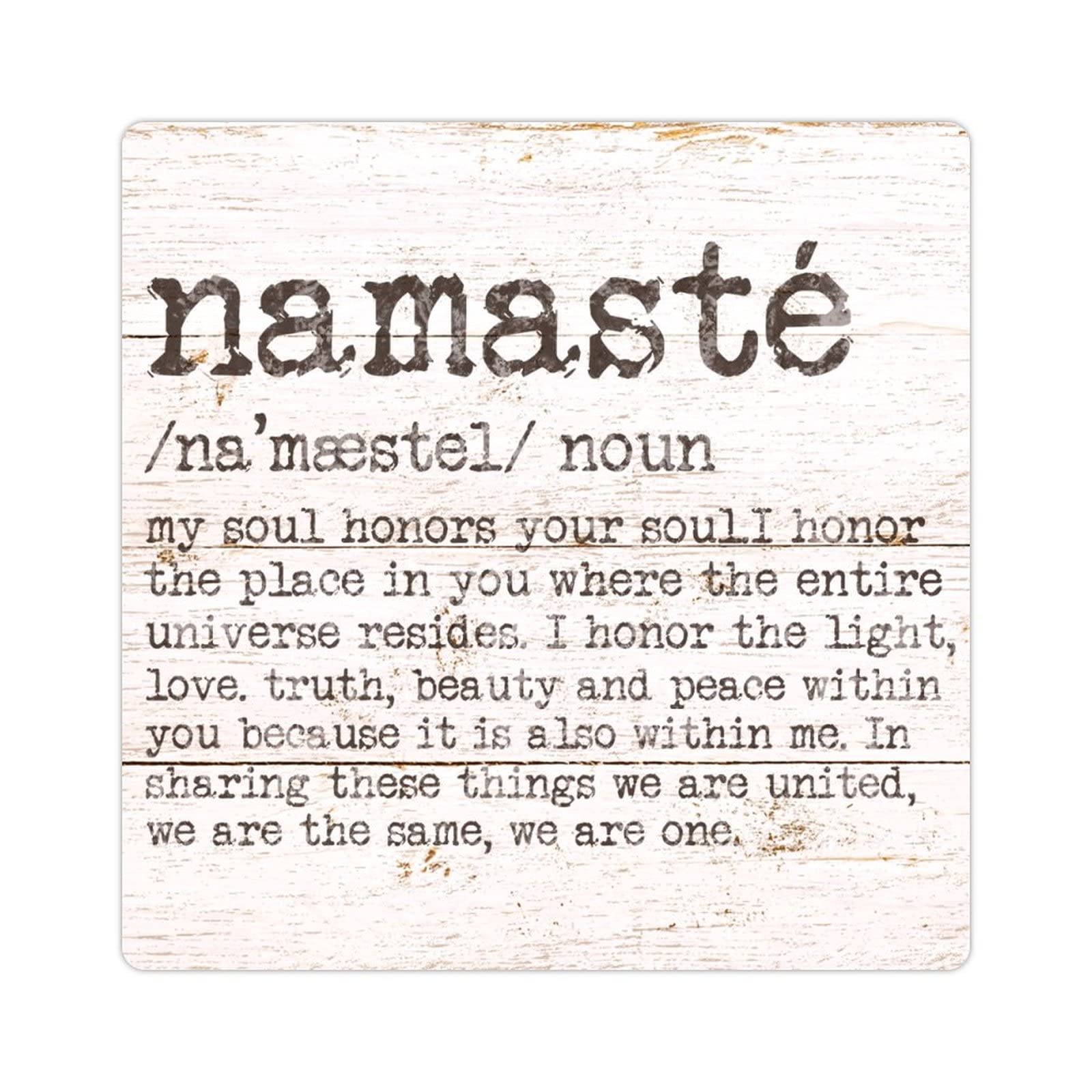 Namaste Welcome Sign