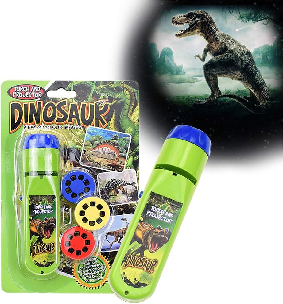 Amazon.com: Pup Go Dinosaur Torch and Projector with 3 Discs 24 Images ...