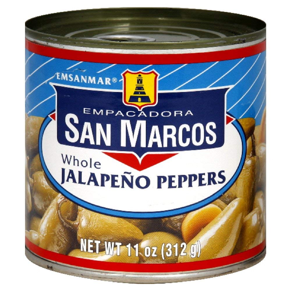 Amazon.com : San Marcos Whole Jalapenos - Pack Of 12 : Grocery ...