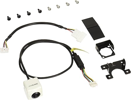 Amazon.co.jp: ALPINE HCE-C2000RD-W Multi-View Rear Camera for Alpine ...