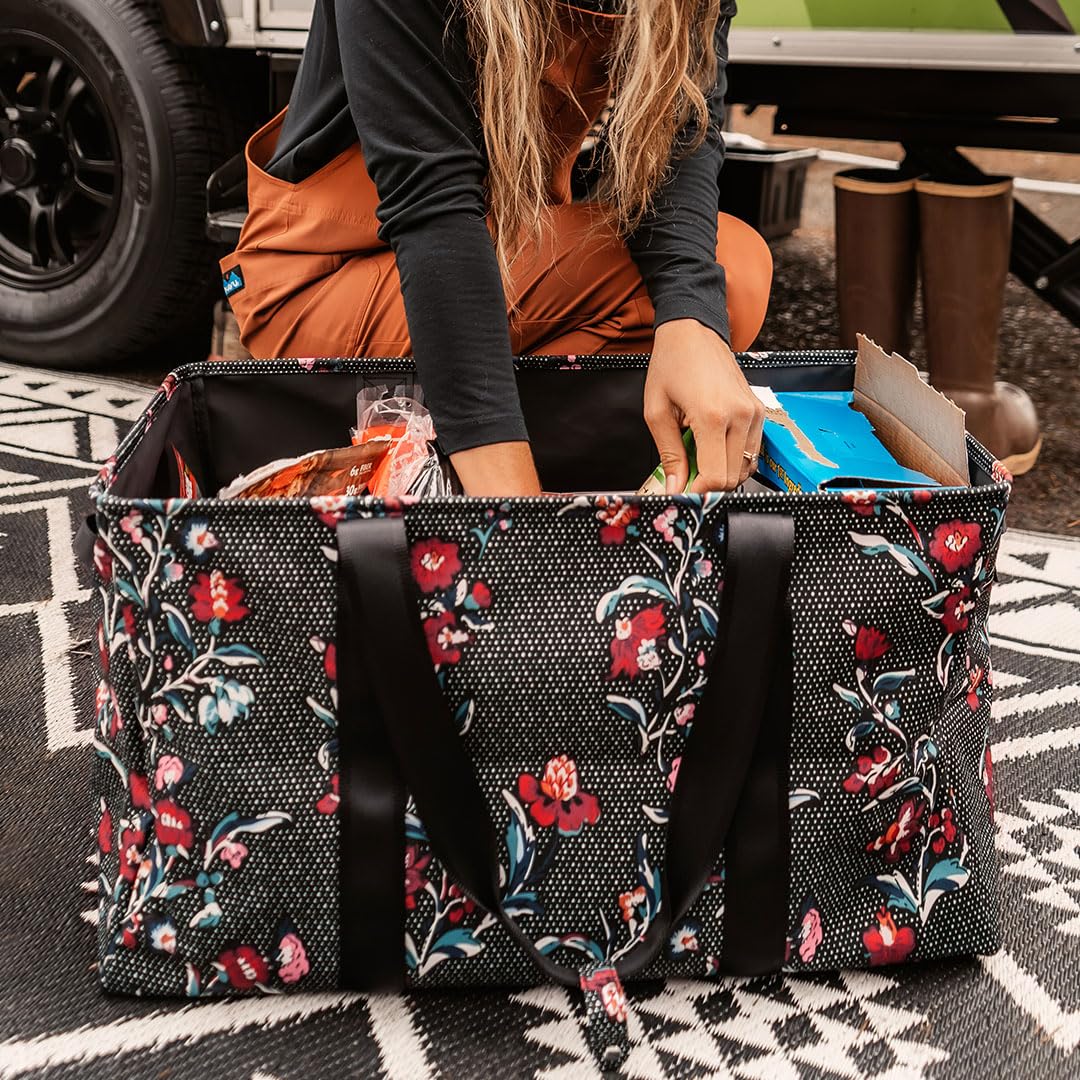 Snapklik.com : Vera Bradley Recycled Lighten Up Reactive Large Car Tote