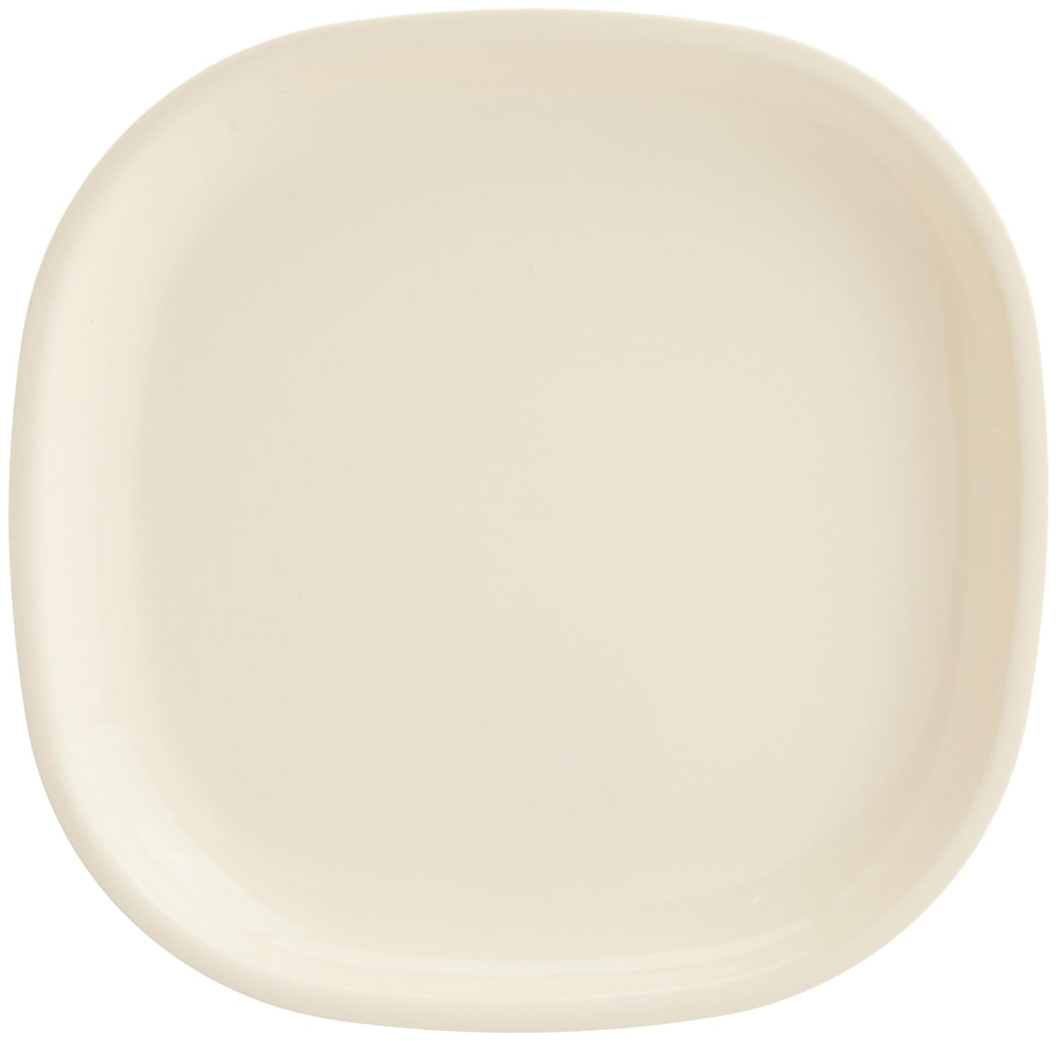 Buy Signoraware Plastic Quarter Snack Plate Set, Set of 6, Off White ...