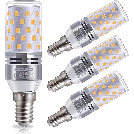 DiCUNO E14 LED Bulb 8W, E14 Small Edison Screw Light Bulbs, Natural ...