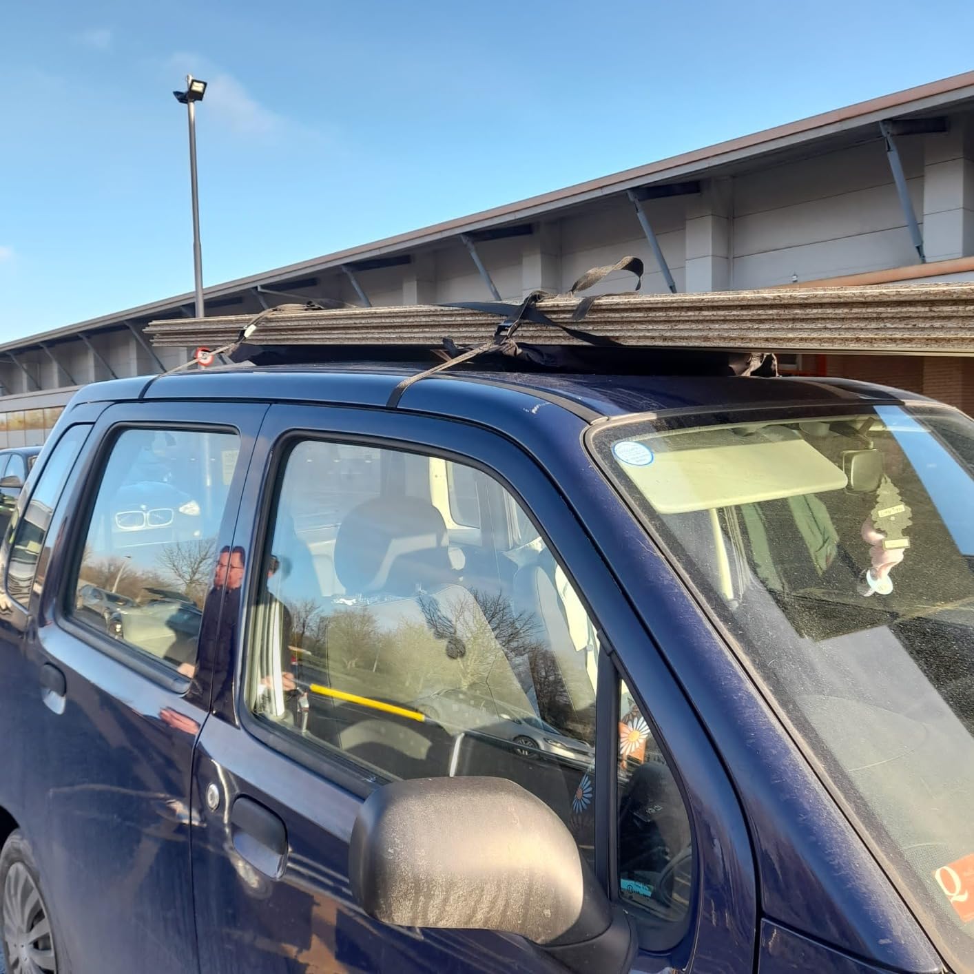 Streetwize SWRB6 Easy Rack Soft Roof Rack - 65.6 x 20.6 x 16.2 cm - Universal Car Rack, Max ...