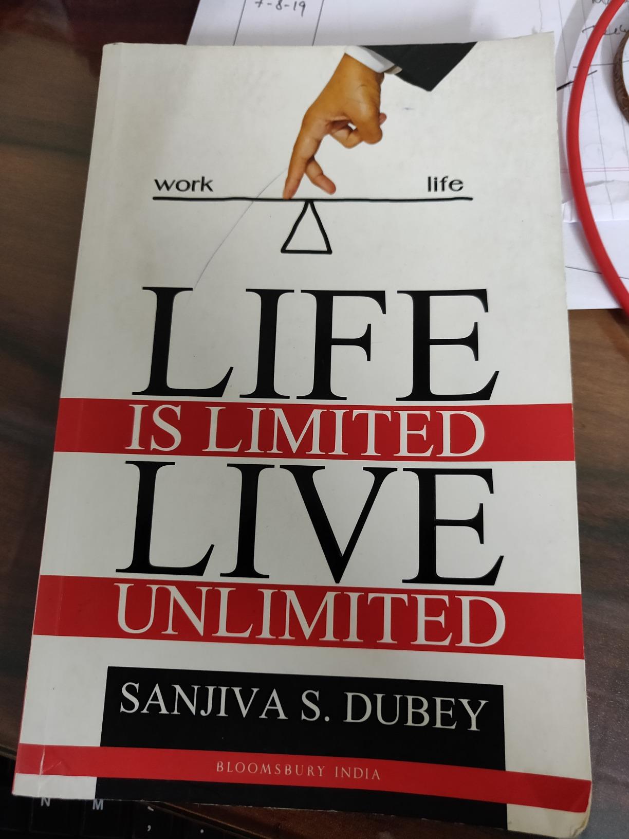 Buy Life is Limited Live Unlimited Book Online at Low Prices in India ...