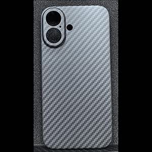 Amazon.com: GIMENOHIG Ultra Thin and Lightweight Aramid Carbon Fiber Case for Apple iPhone 16 ...
