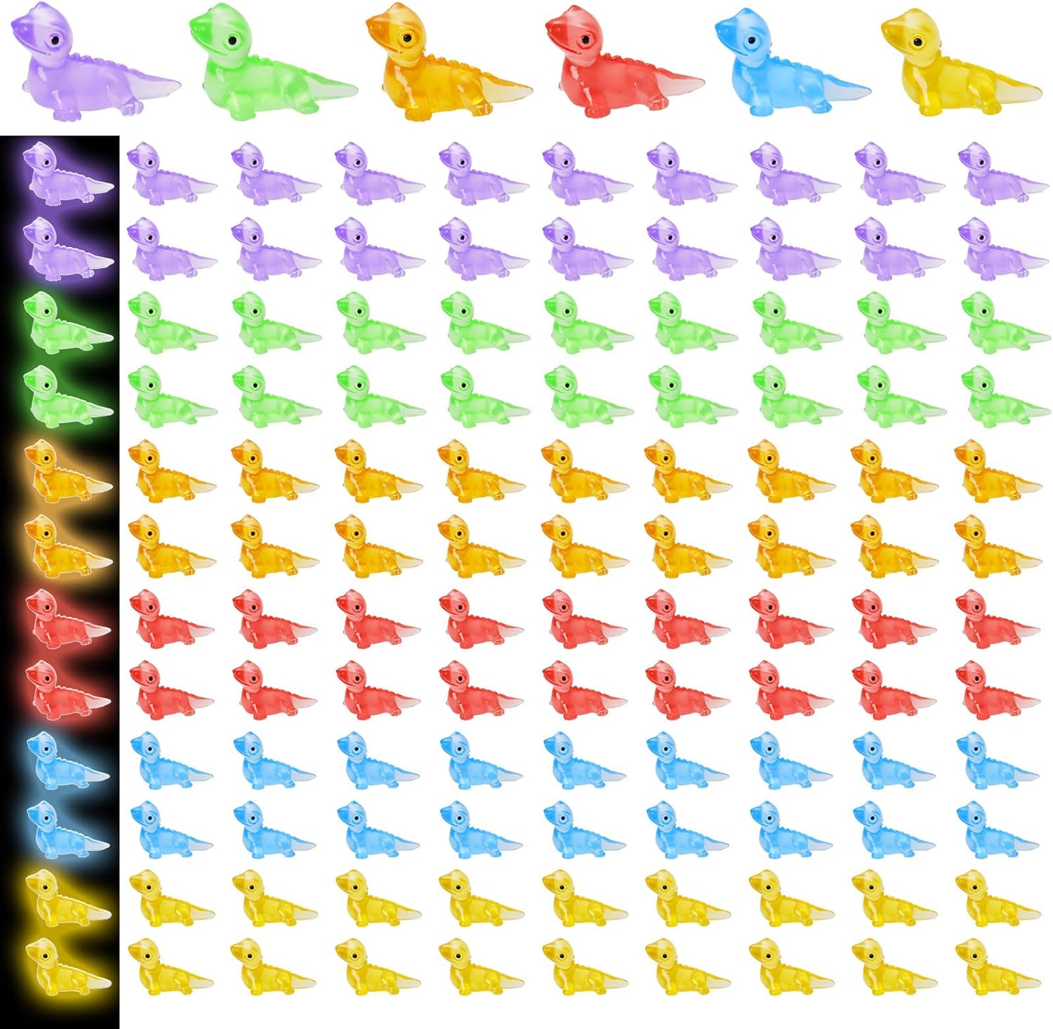 Amazon.com: Bbiamsleep 130 Pcs Mini Resin Lizard Miniature Lizard ...