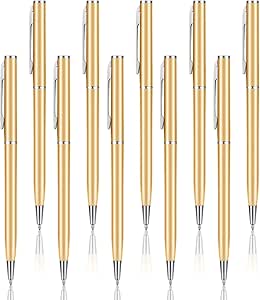 BBTO 10 Pieces Mini Pens Bulk Small Pens Short Pens Mini Metal ...