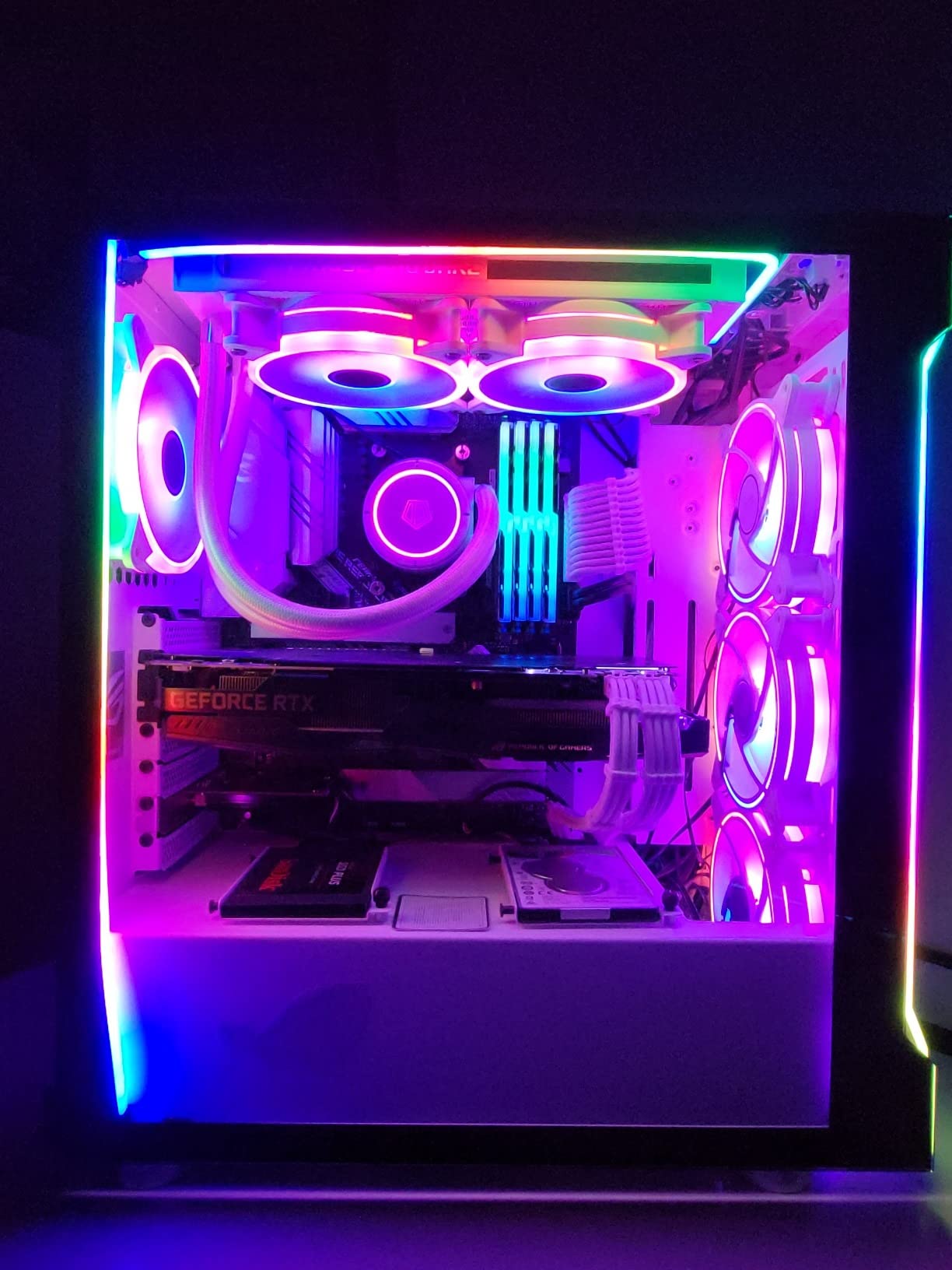 $5/mo - Finance Phanteks NEON Digital-RGB LED Strip Combo Set (PH ...