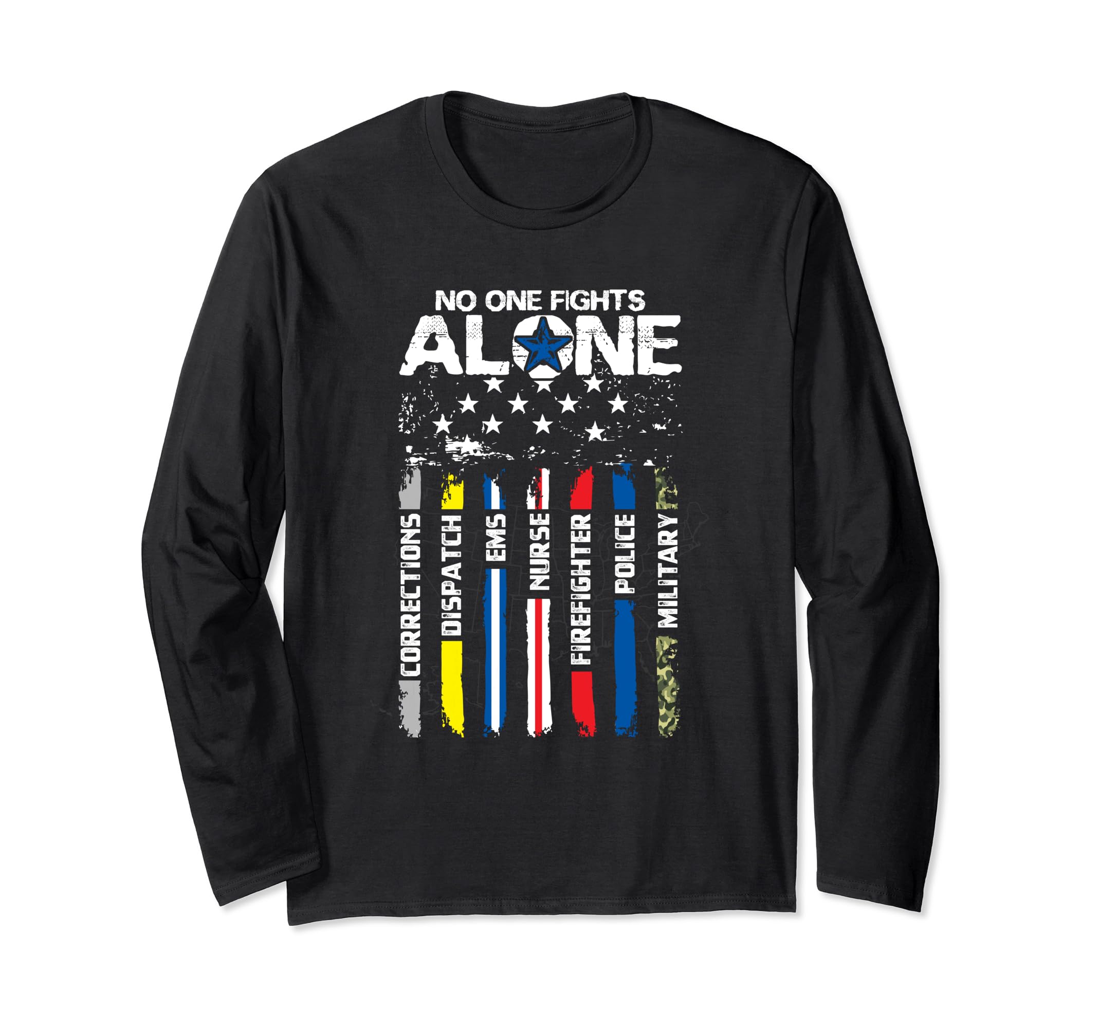 Amazon.com: First Responders American Thin Line Police Fire Military ...