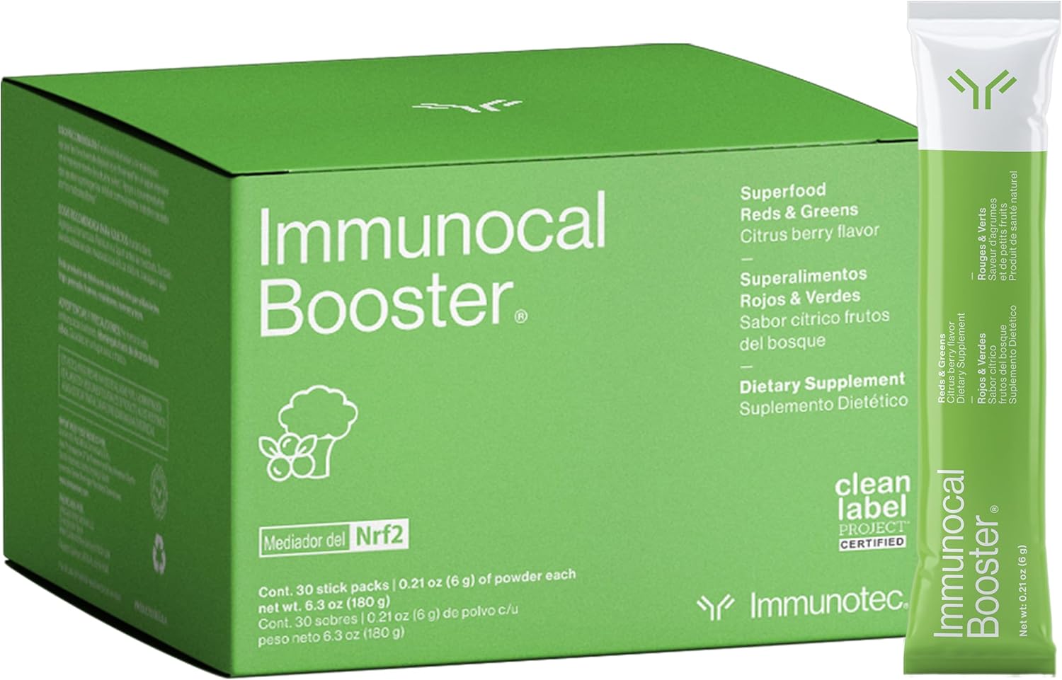 Immunocal Booster – Supplement with Over 50 Fruits & Veggies, Relieves ...