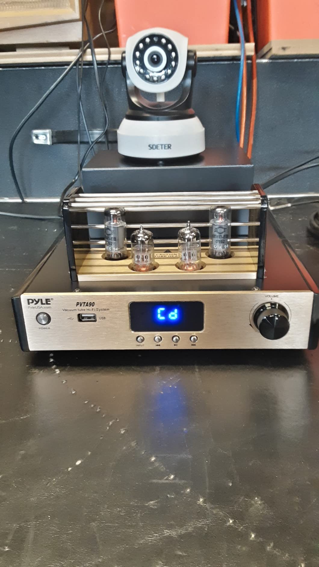 $26/mo - Finance Pyle Bluetooth Tube Amplifier Stereo Receiver-500W ...