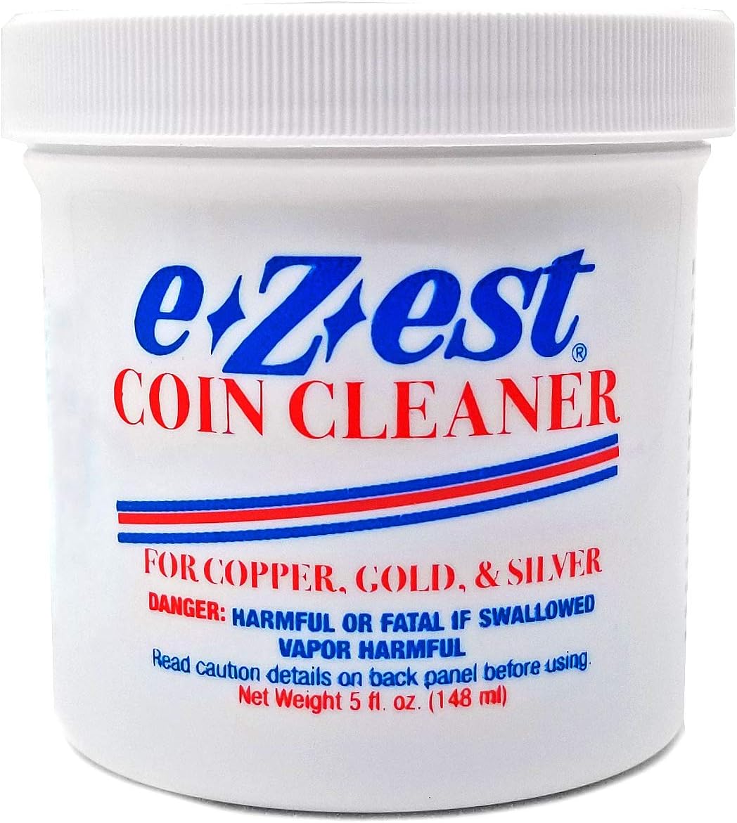 Amazon.com: 5oz e-Z-est Coin Cleaner for Gold Silver and Copper Coins ...