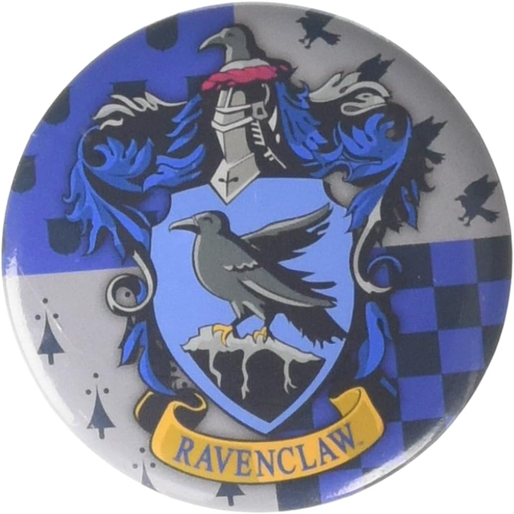 Amazon.com: Harry Potter - Ravenclaw Button Pin Novelty Accessory ...